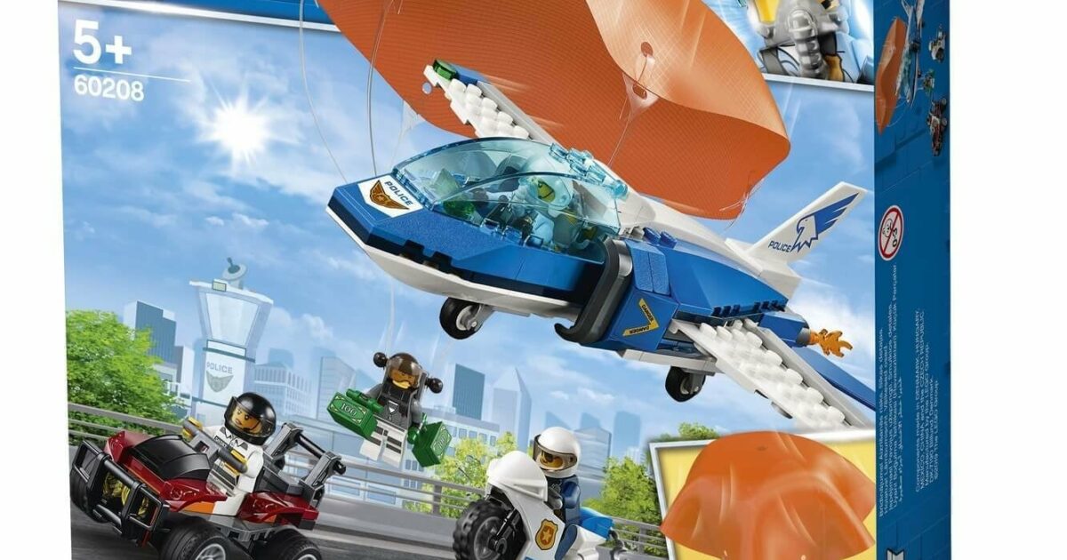 LEGO® City 60208 Luchtpolitie parachute… | Coppens Warenhuis