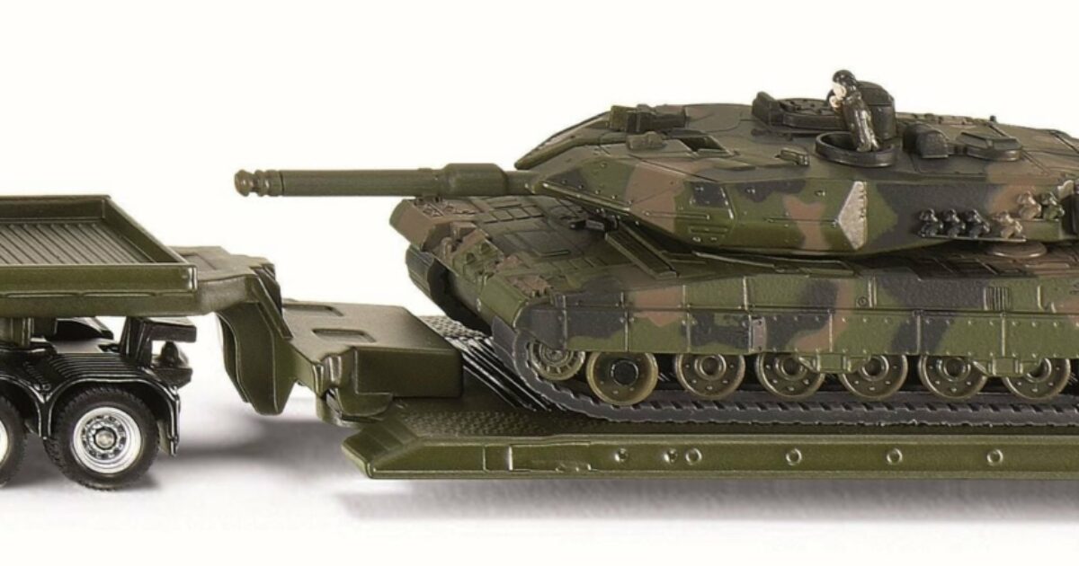 Siku 1872 Zwaartransport met tank 1:87 | Coppens Warenhuis