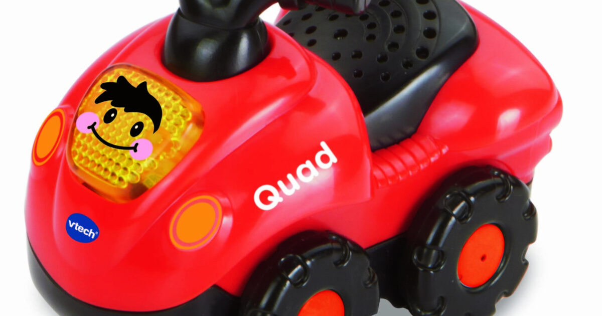VTECH Toet Toet auto Quad Quinten | Coppens Warenhuis