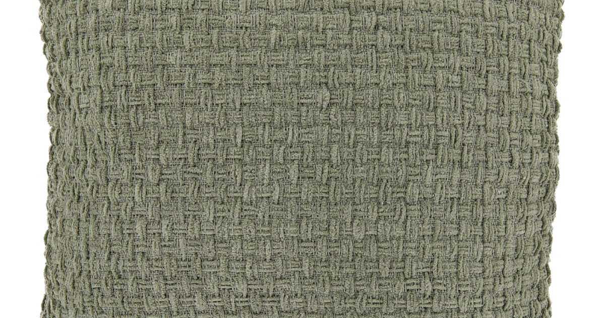 Kussen Karli tea green | Coppens Warenhuis
