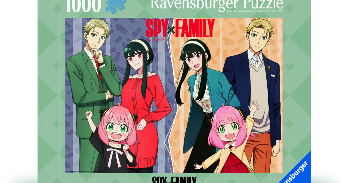 Ravensburger puzzel Spy X Family 1000 stukjes | Coppens Warenhuis