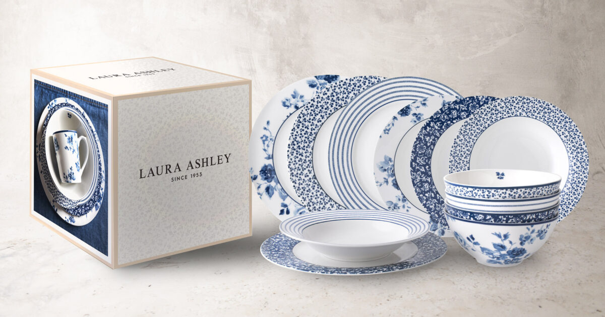 Laura Ashley 12 delig servies | Coppens Warenhuis