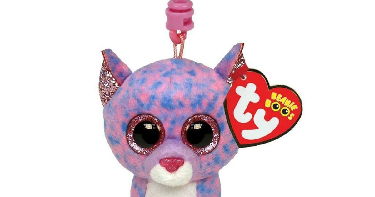Ty Beanie Boo's Clip Cassidy Cat 7cm | Coppens Warenhuis