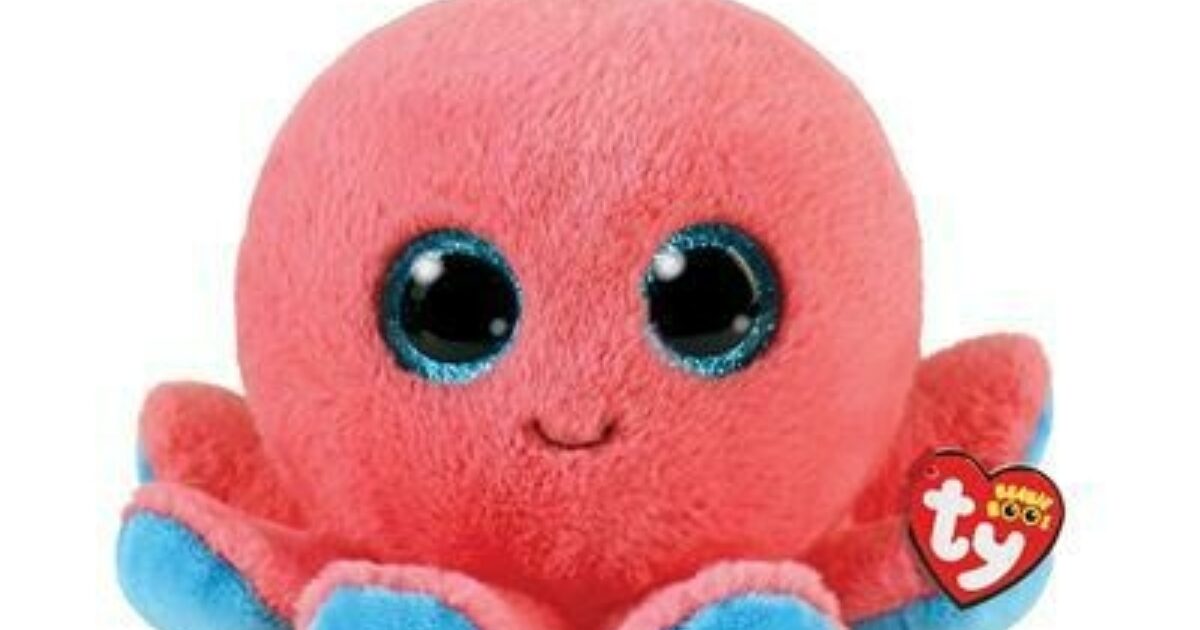 Ty beanie boo's sheldon ocotopus 15cm | Coppens Warenhuis