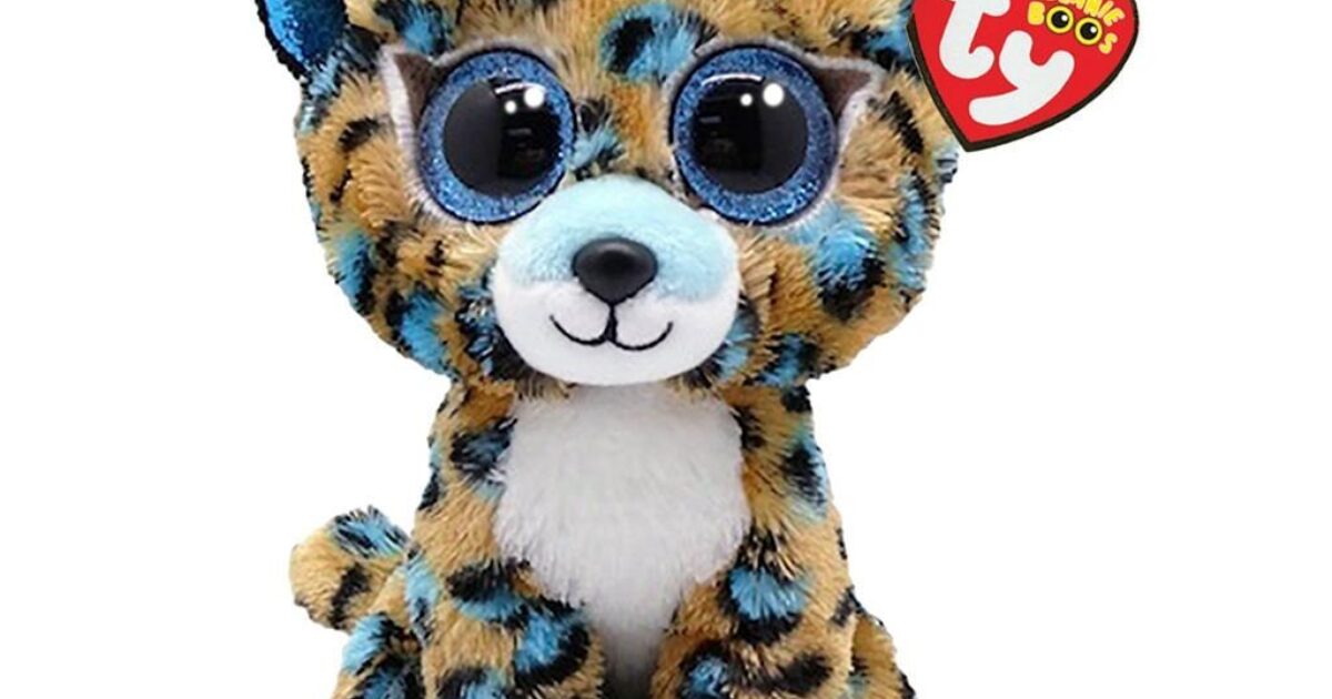 Ty Beanie Boo's Cobalt leopard 15cm | Coppens Warenhuis