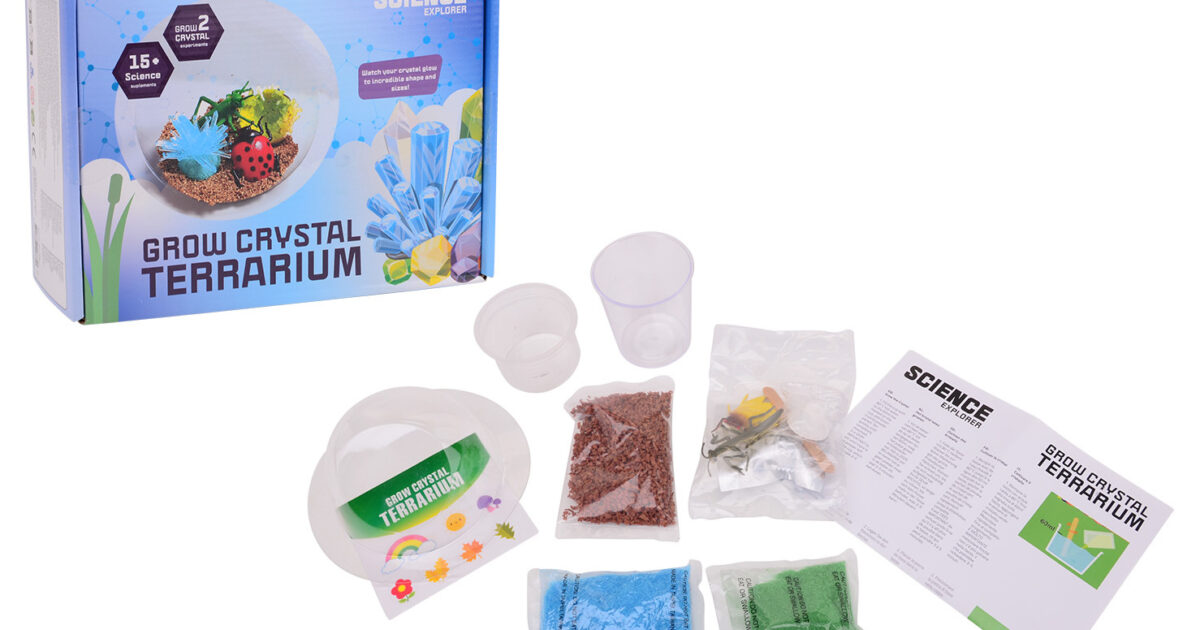 Science expolorer maak je eigen crystal terrarium | Coppens Warenhuis