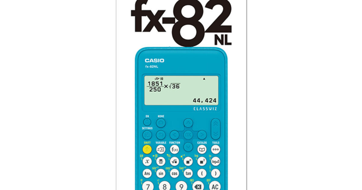 Casio fx-82 NL rekenmachine (opvolger van fx-82MS… | Coppens Warenhuis