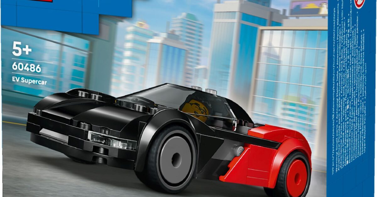 LEGO® City 60486 electric supercar | Coppens Warenhuis