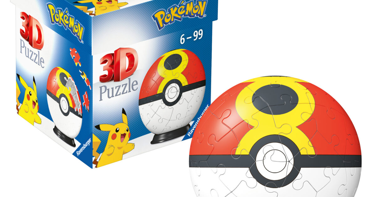 Ravensburger Puzzle-Ball Pokemon Repeat Ball 54… | Coppens Warenhuis