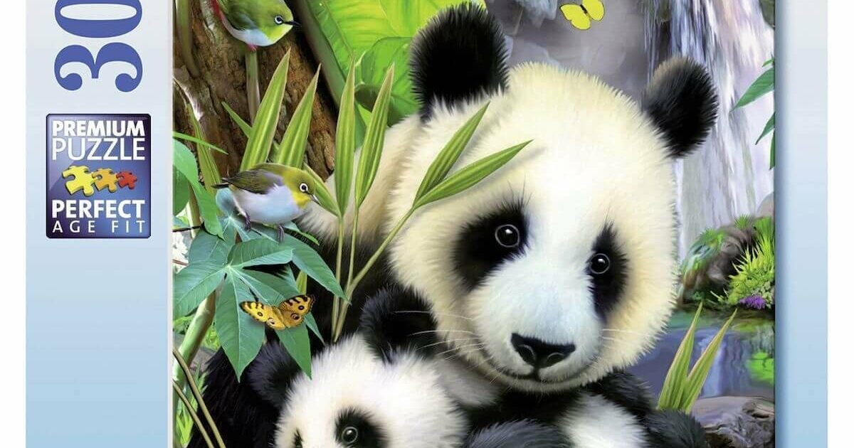 Ravensburger puzzel 300 stukjes Lieve panda | Coppens Warenhuis
