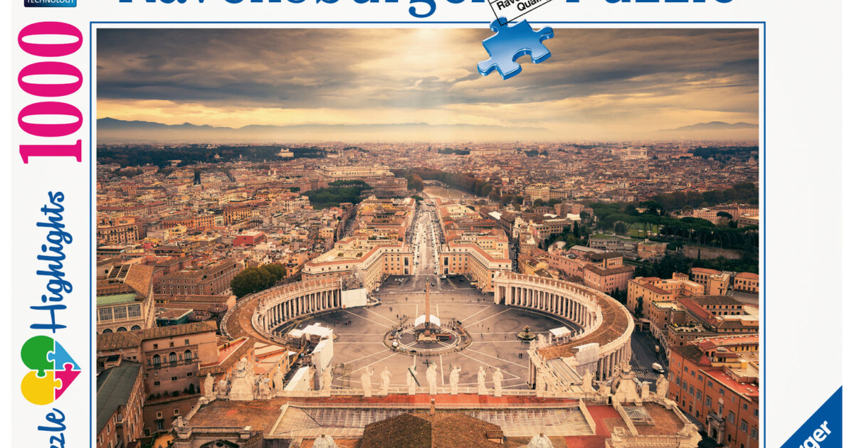 Ravensburger puzzel 1000 stukjes Rome | Coppens Warenhuis