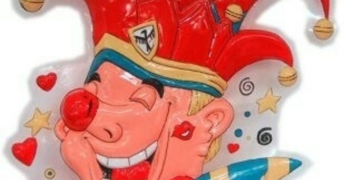 Wanddeco prins carnaval | Coppens Warenhuis