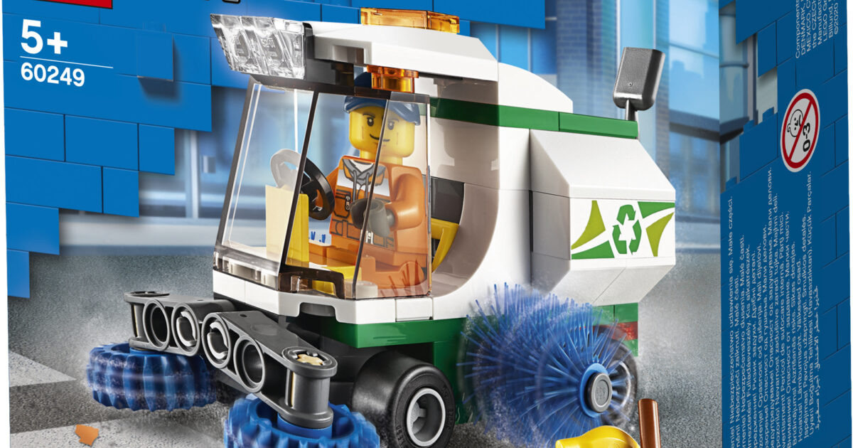 LEGO® City 60249 Straatveegmachine | Coppens Warenhuis
