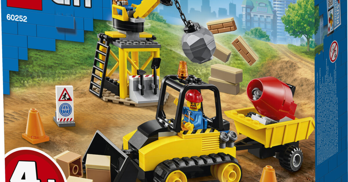 LEGO® City 60252 Constructiebulldozer | Coppens Warenhuis