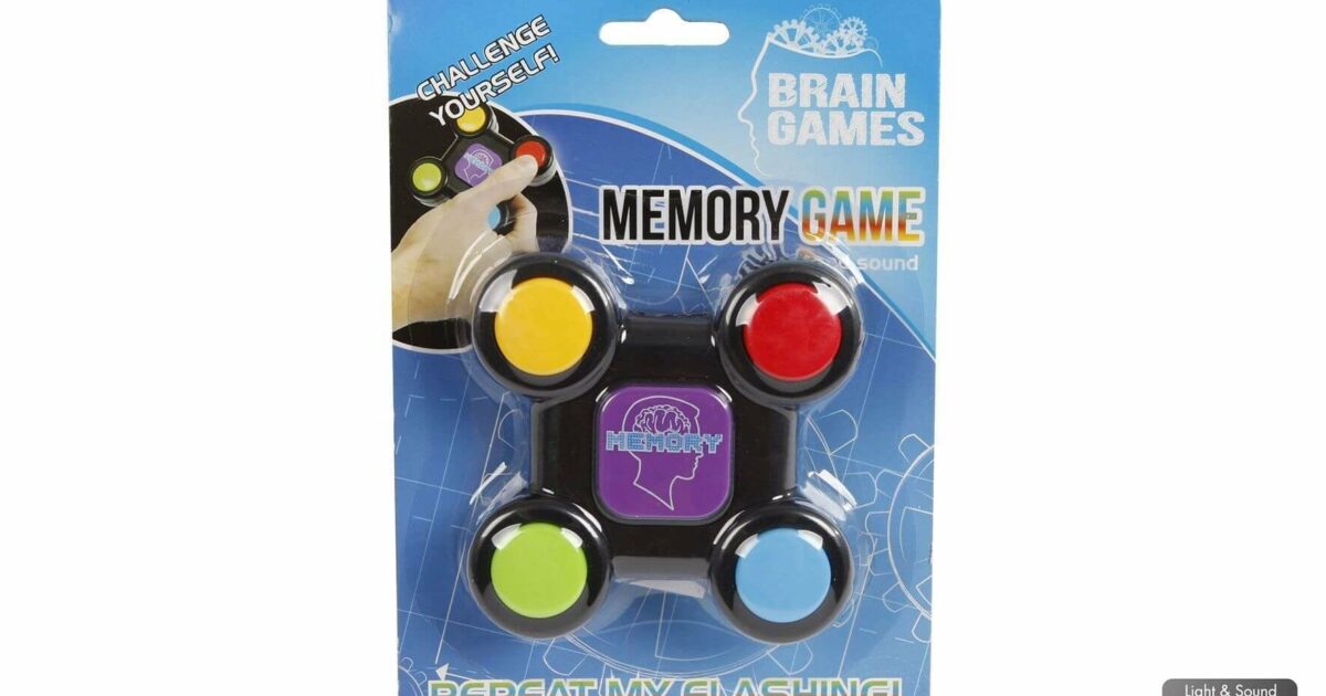 Brain Games Memory Game met licht en geluid | Coppens Warenhuis