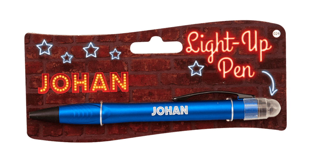 Light up pen Johan | Coppens Warenhuis