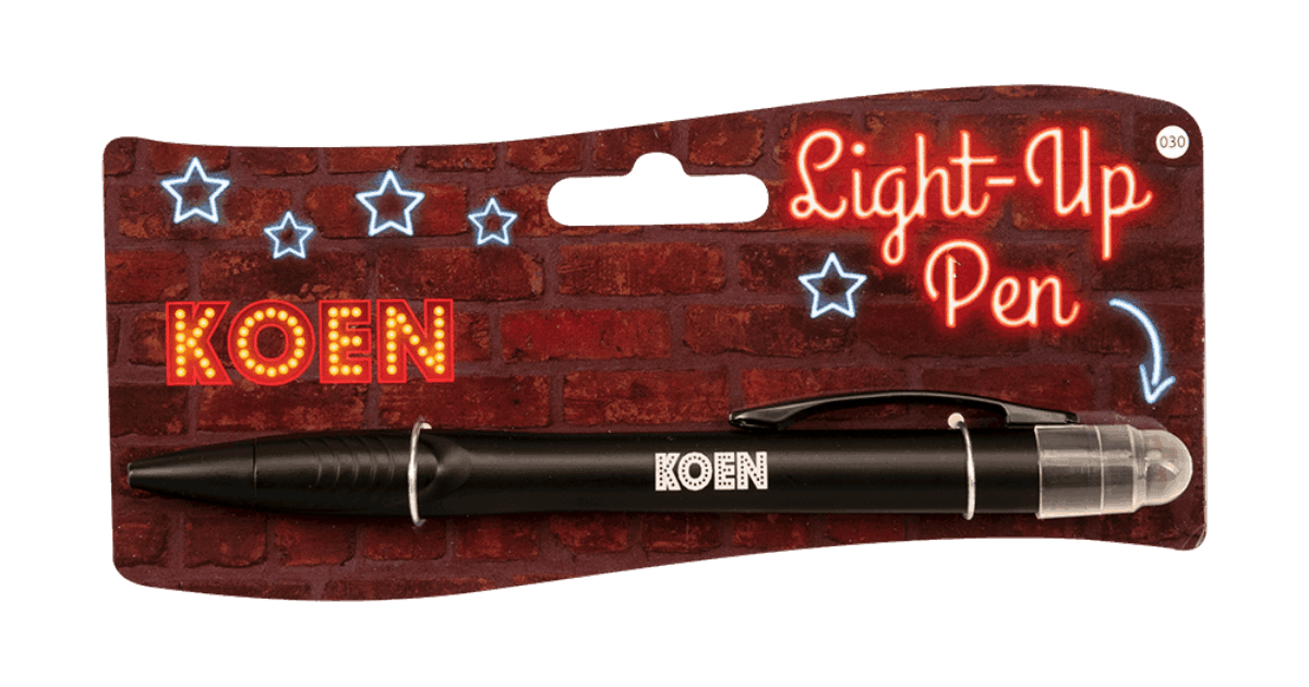 Light up pen Koen | Coppens Warenhuis