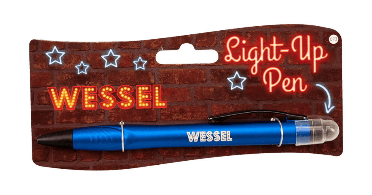 Light up pen Wessel | Coppens Warenhuis