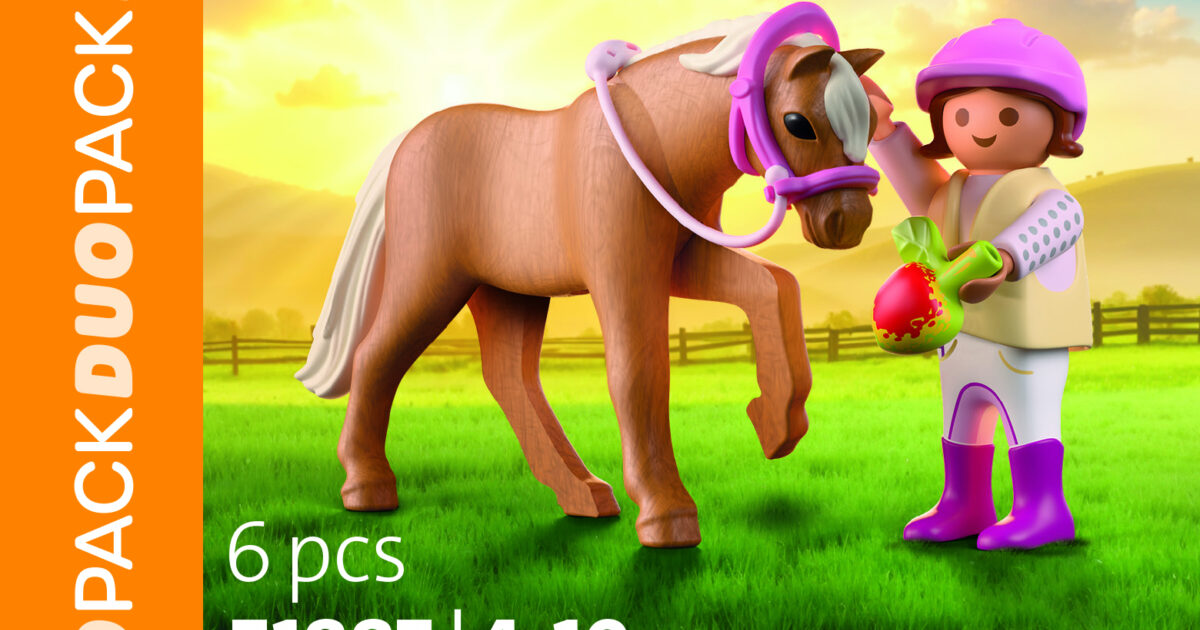 Playmobil® DuoPacks 71887 Meisje met pony | Coppens Warenhuis