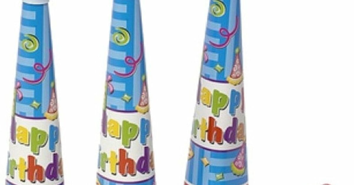 Toeter 19cm happy birthday | Coppens Warenhuis
