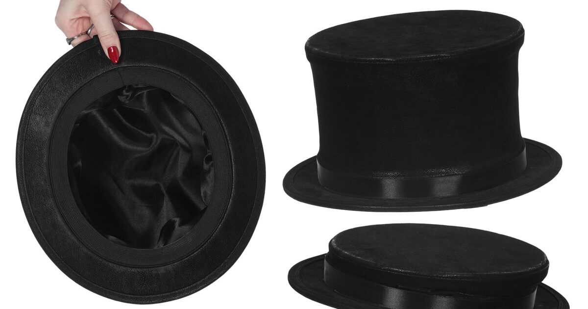 Hoge hoed inklapbaar | Coppens Warenhuis