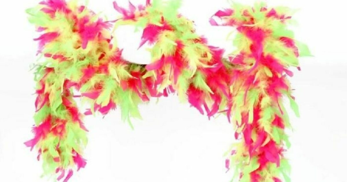 Boa neon pink-groen | Coppens Warenhuis