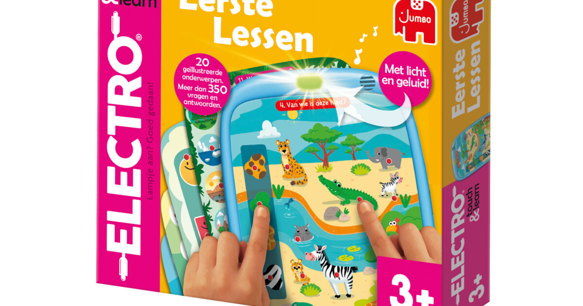 Jumbo Electro Touch & Learn Eerste Lessen | Coppens Warenhuis