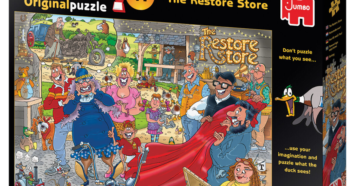 Jumbo Wasgij Original 41 Motormake-over 1000… | Coppens Warenhuis