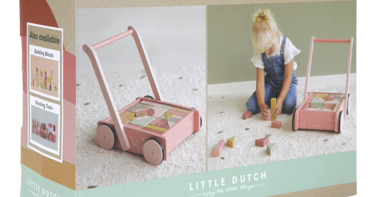 Little Dutch blokkenkar wild flowers | Coppens Warenhuis