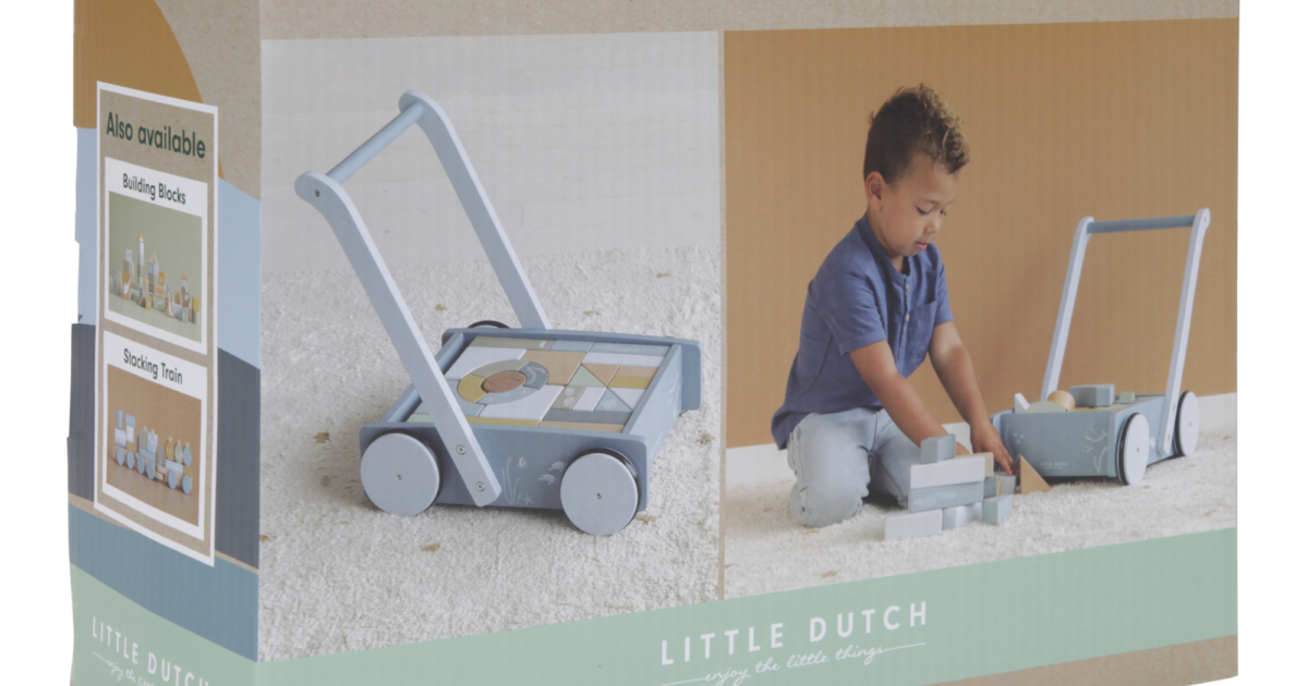 Little Dutch blokkenkar ocean | Coppens Warenhuis