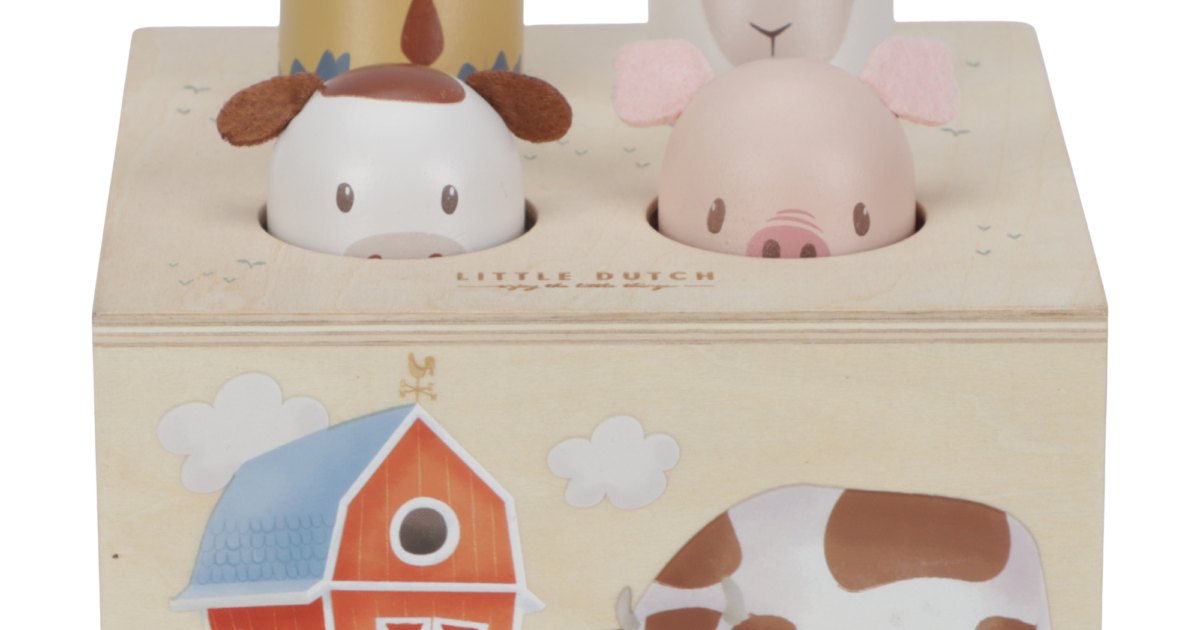 Little Dutch Pop-up speelgoed Little Farm FSC | Coppens Warenhuis