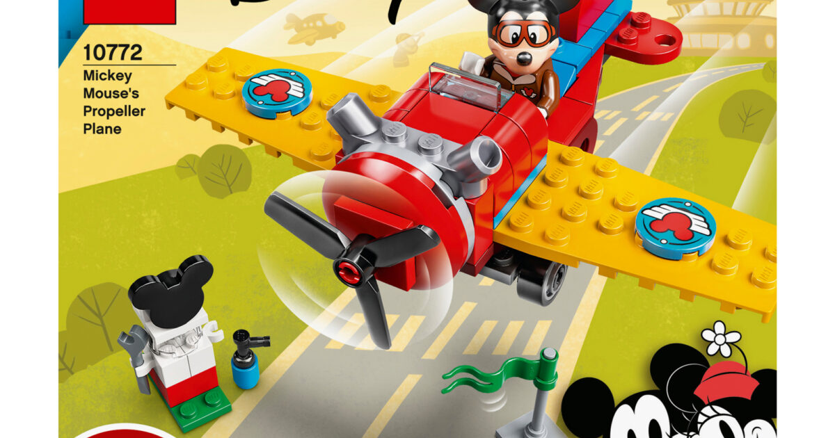 LEGO® Juniors 10772 Mickey Mouses Propeller Plane | Coppens Warenhuis