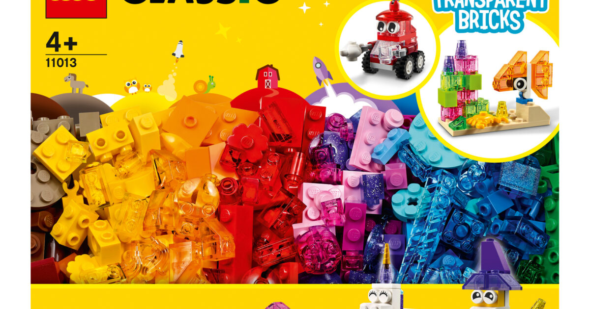 LEGO® Classic 11013 creative transparent bricks | Coppens Warenhuis