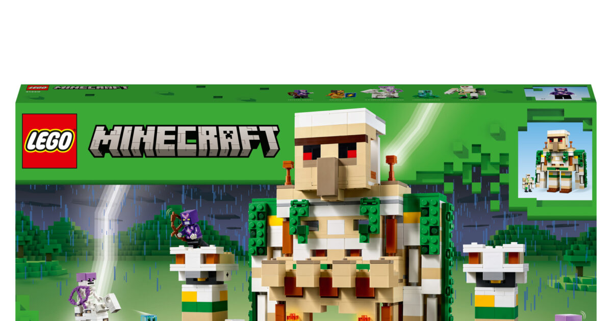 LEGO® Minecraft 21250 Het fort van de IJzeren… | Coppens Warenhuis