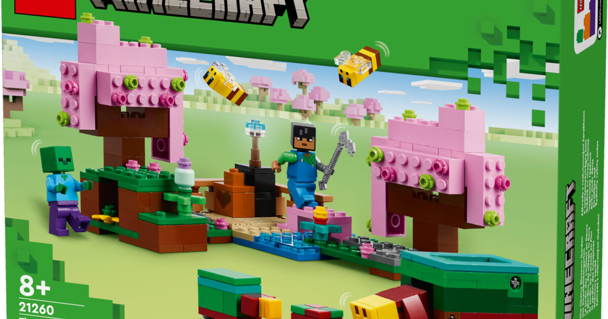 LEGO® Minecraft 21260 De kersenbloesemtuin | Coppens Warenhuis