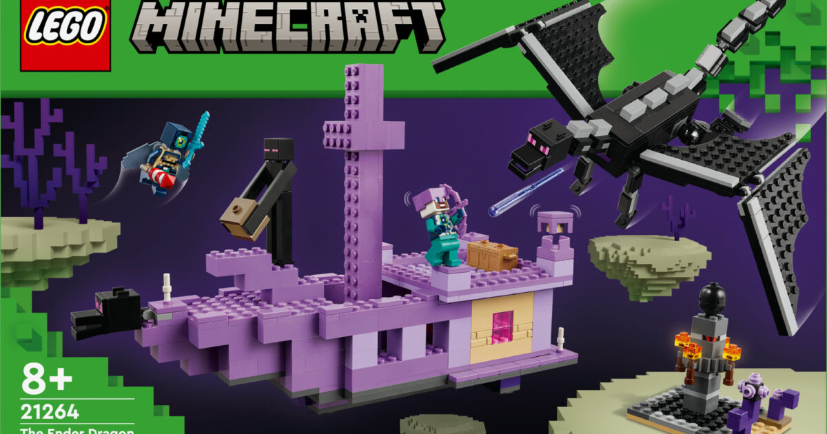 LEGO® Minecraft 21264 De Enderdraak en het… | Coppens Warenhuis