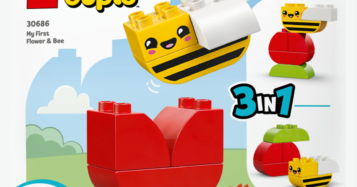 LEGO® DUPLO 30686 Mijn eerste bloem met bij | Coppens Warenhuis