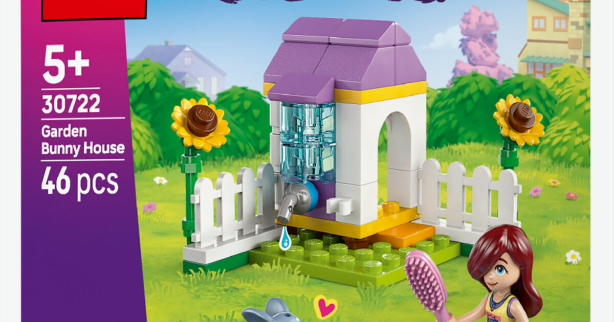 LEGO® Friends 30722 Tuin met konijnenhok | Coppens Warenhuis