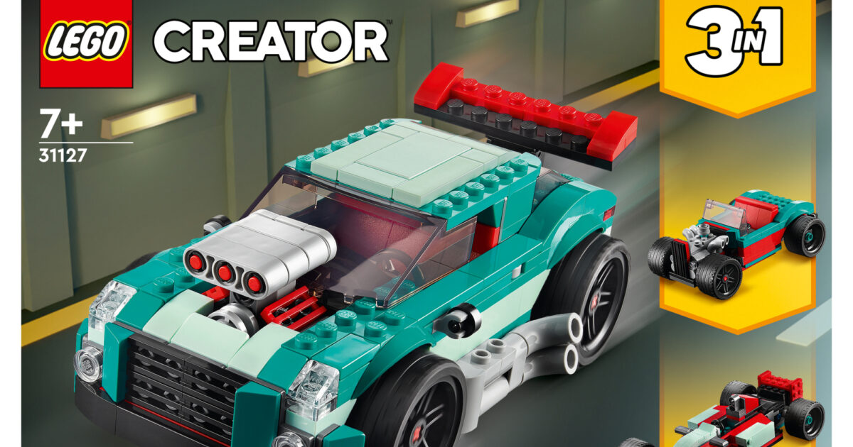 LEGO® Creator 31127 straatracer | Coppens Warenhuis