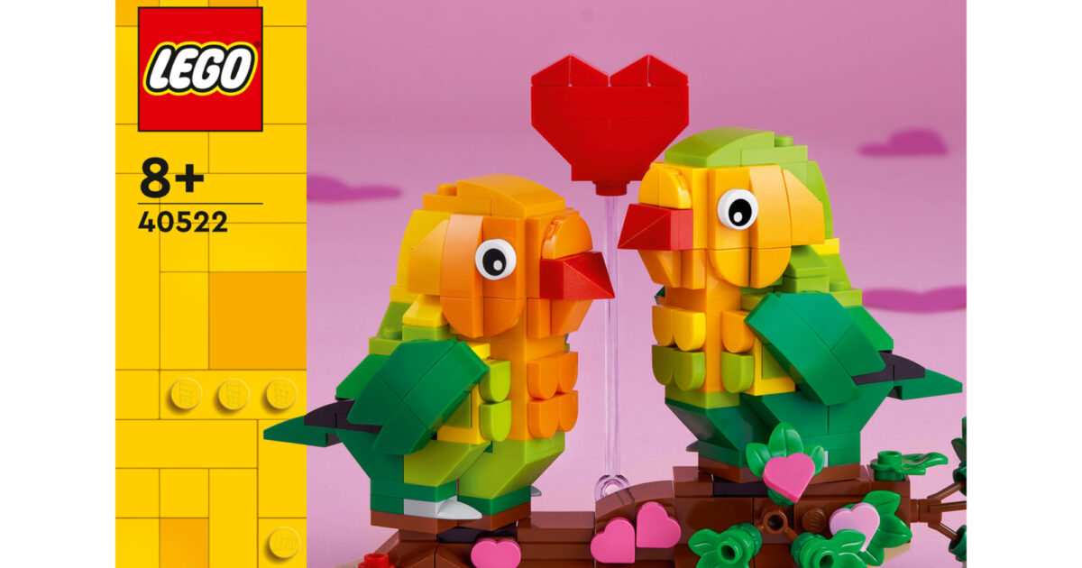 LEGO® 40522 Valentijn lovebird | Coppens Warenhuis