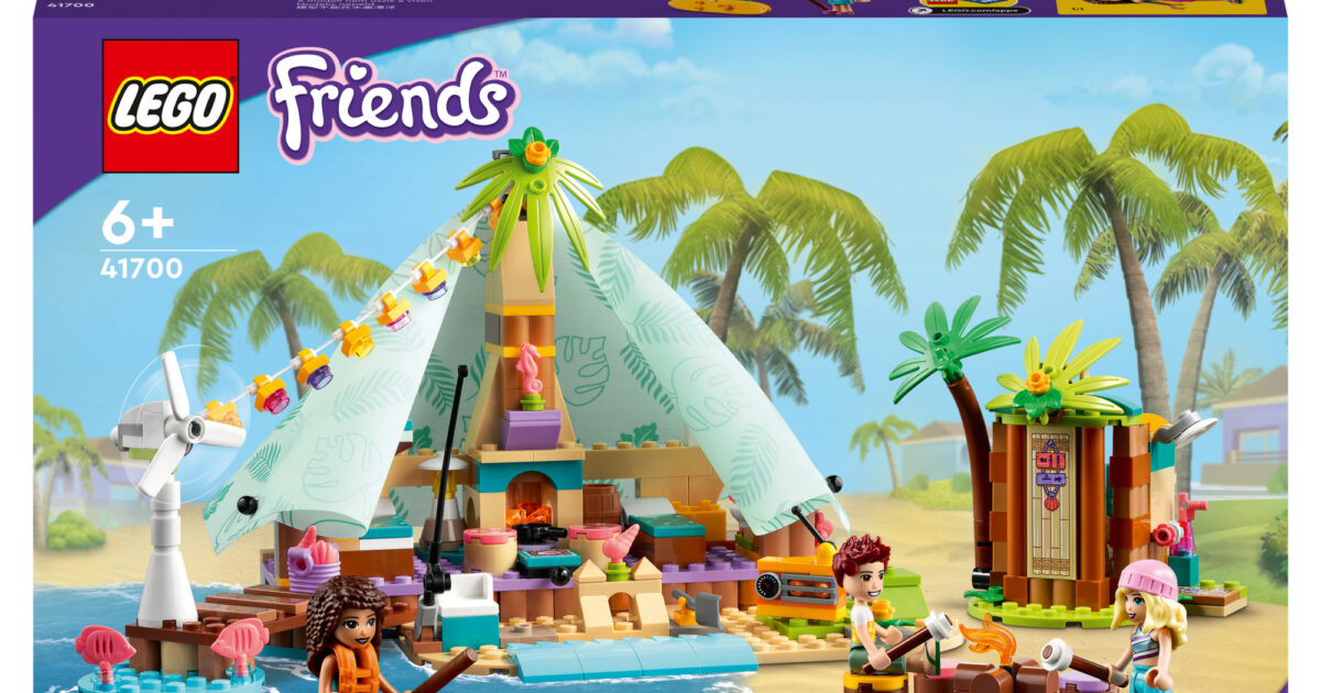 LEGO® Friends 41700 beach glamping | Coppens Warenhuis