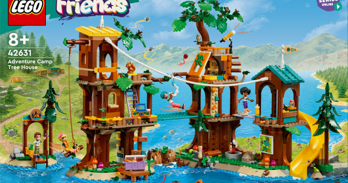 LEGO® Friends 42631 Avonturenkamp boomhut | Coppens Warenhuis