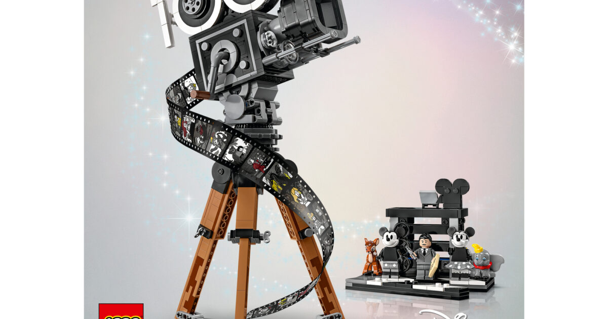 LEGO® Disney 43230 ﻿Walt Disney eerbetoon – camera | Coppens Warenhuis