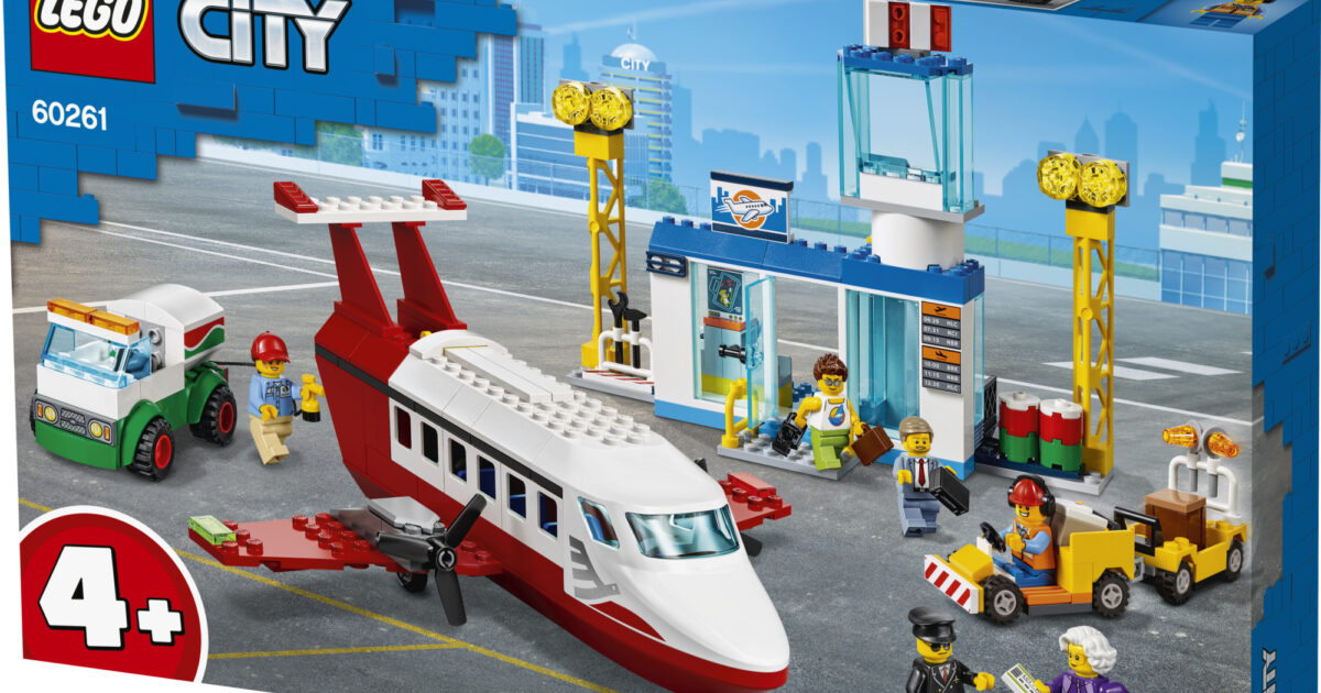 LEGO® City 60261 Central Airport | Coppens Warenhuis