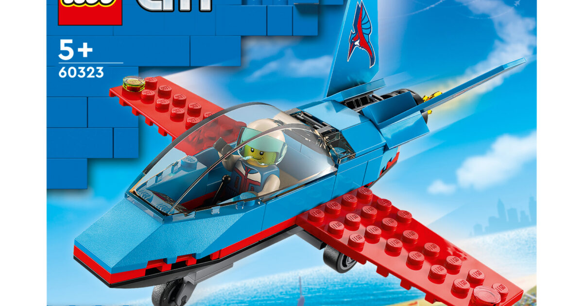 LEGO® City 60323 stunt plane | Coppens Warenhuis