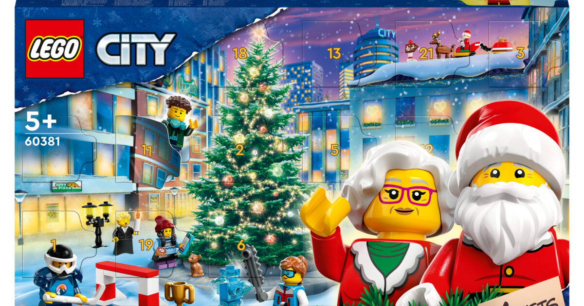 LEGO® city 60381 adventskalender | Coppens Warenhuis