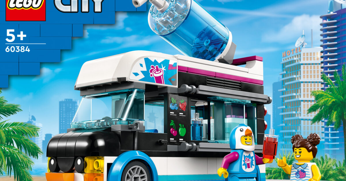 LEGO® City 60384 pinguïn slush truck | Coppens Warenhuis