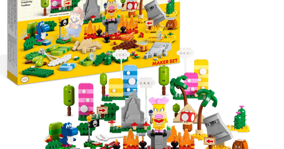 LEGO® Super Mario 71418 makersset creatieve… | Coppens Warenhuis