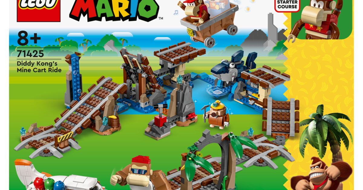 LEGO® Super Mario 71425 Diddy Kongs mijnwagenrit | Coppens Warenhuis