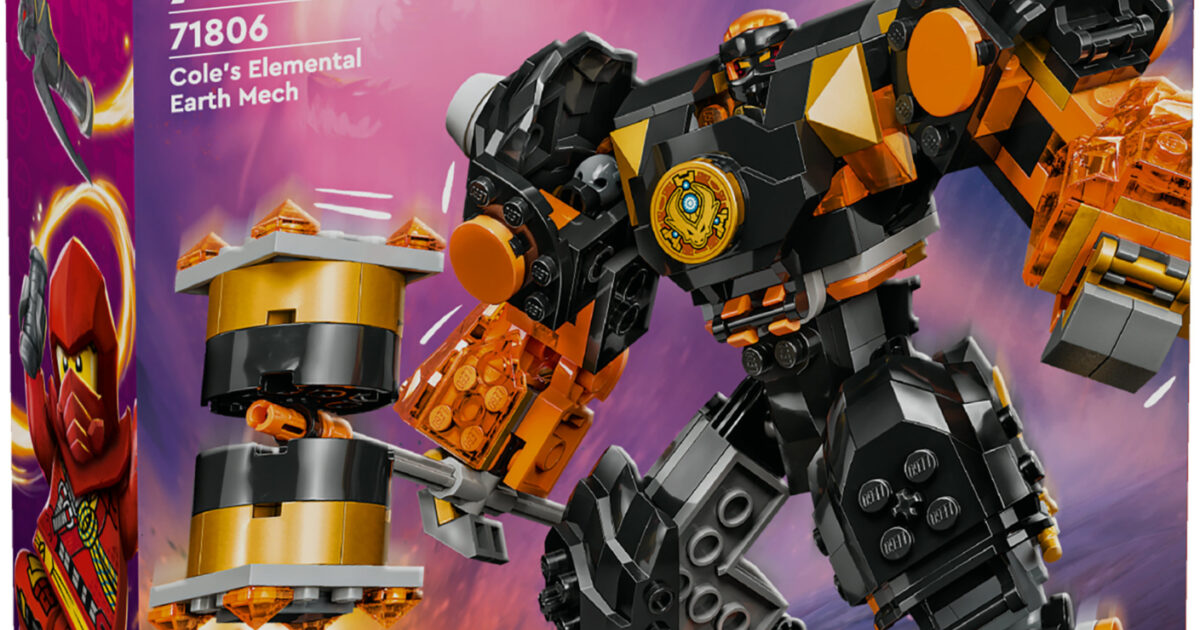 LEGO® Ninjaog 71806 Coles Erdmech | Coppens Warenhuis